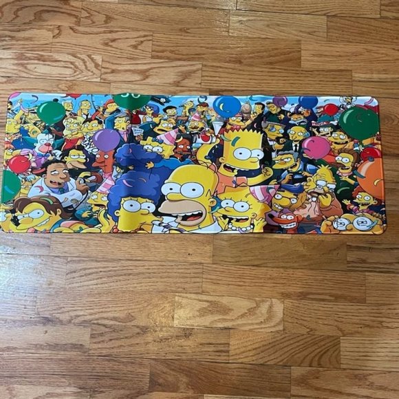Unbranded | Office | Simpsons Desk Matmouse Pad | Poshmark